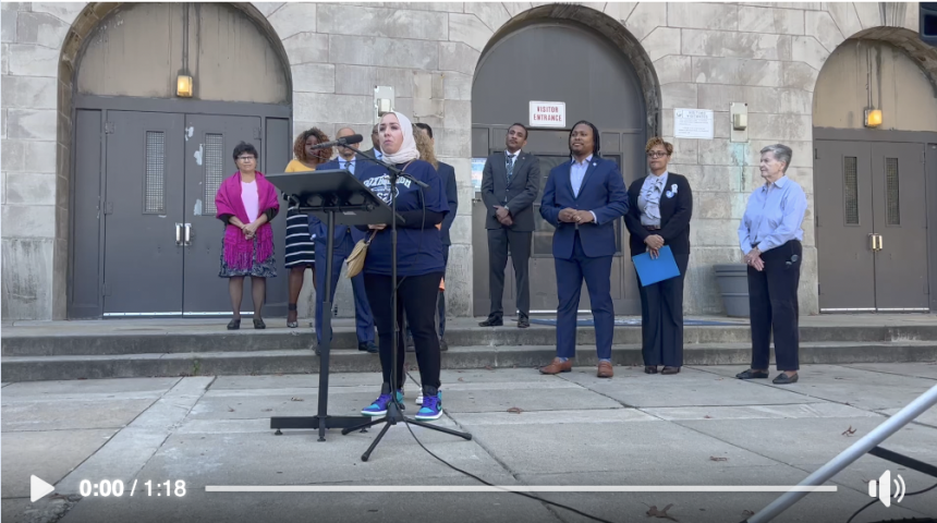 Press Conference at Roxborough High School: Safety Grant | Philadelphia ...